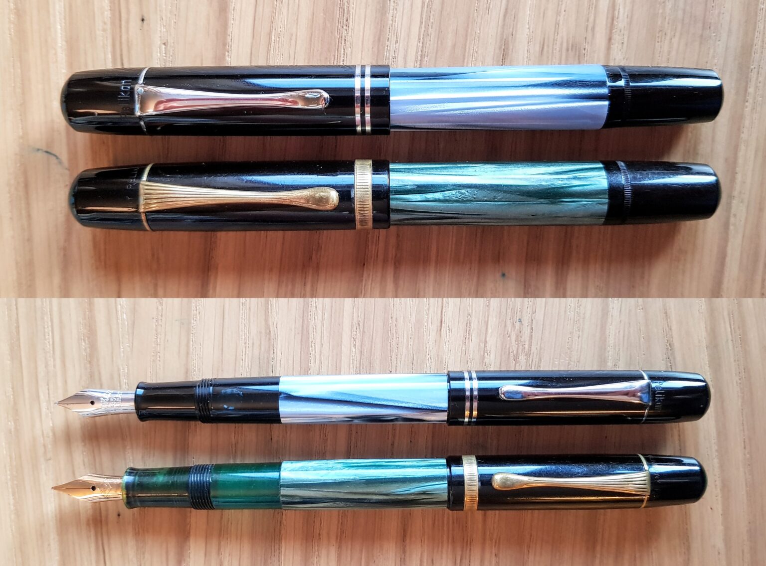 Ukas penn – Pelikan M101N Grey/Blue Special Edition – Pennen er mektigere